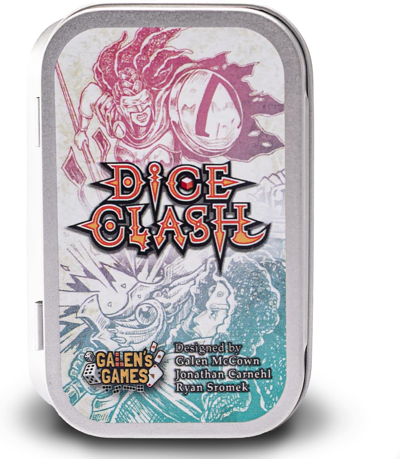 Amazon.com: Galen's Games Dice Clash – 便攜式骰子和紙牌遊戲,適合成人和青少年,旅行大小策略青少年遊戲 ...