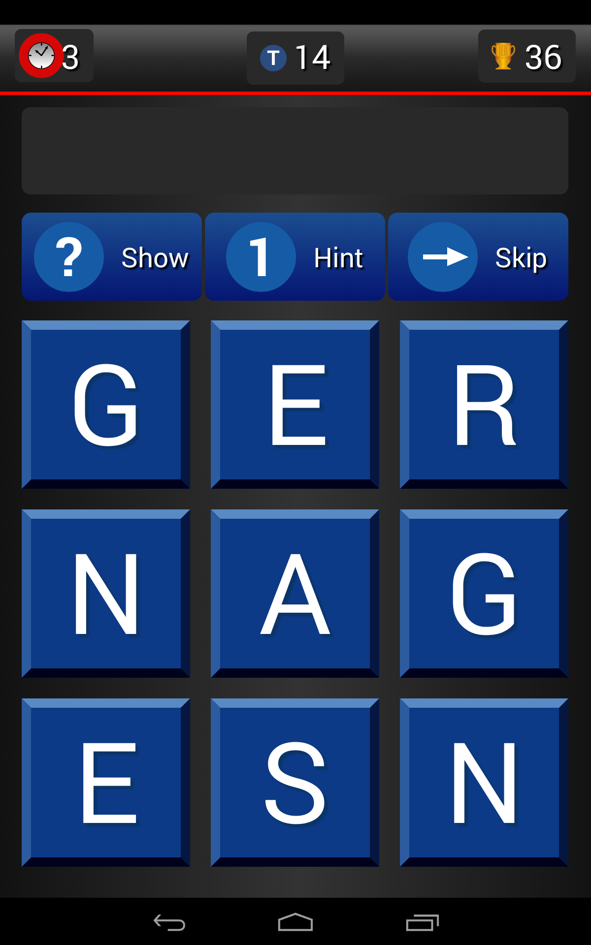 Trackword - the word grid game - App on Amazon Appstore