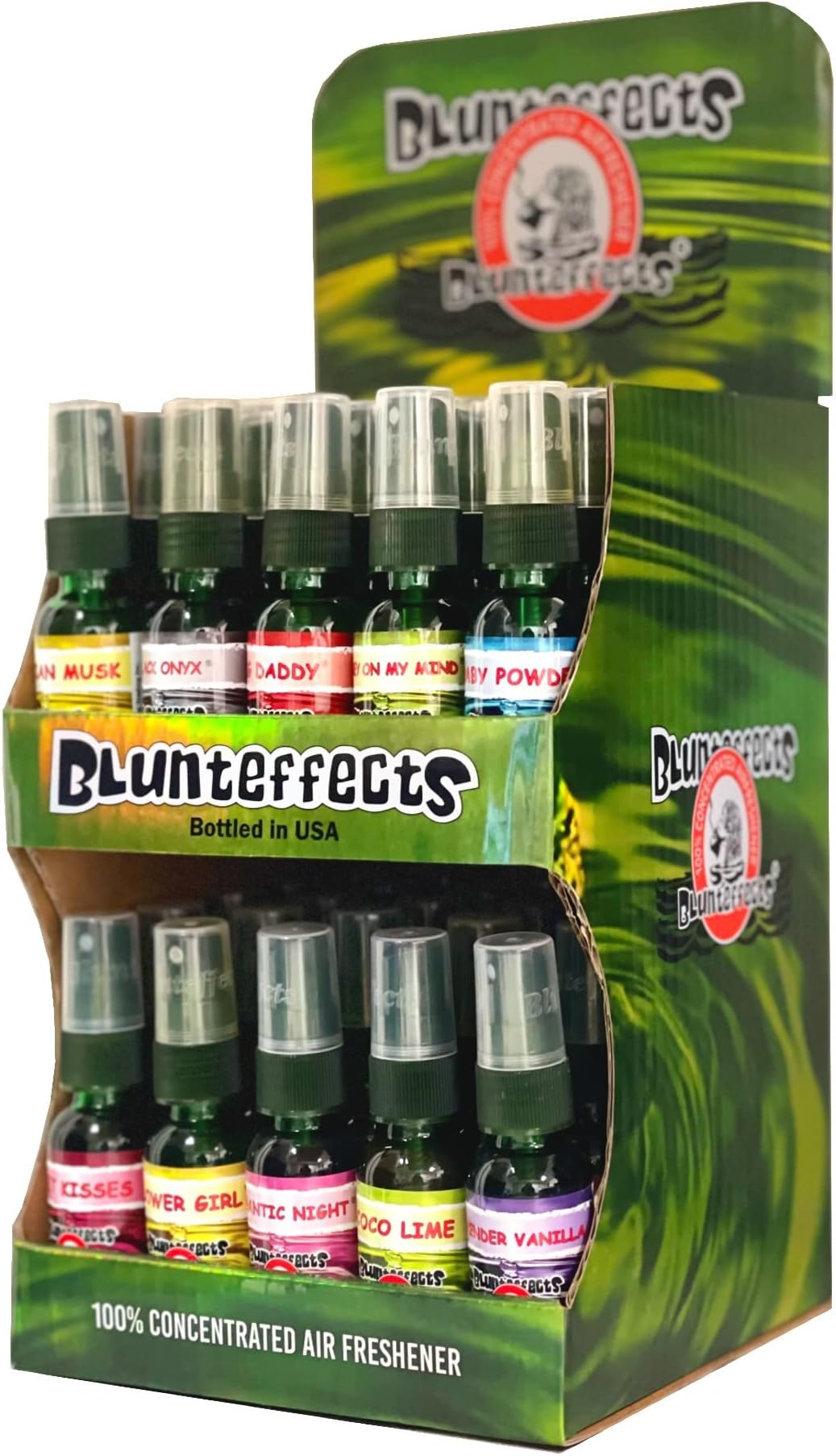 Amazon.com: Blunteffects 100% Concentrated Air Freshener Car/Home Spray ...