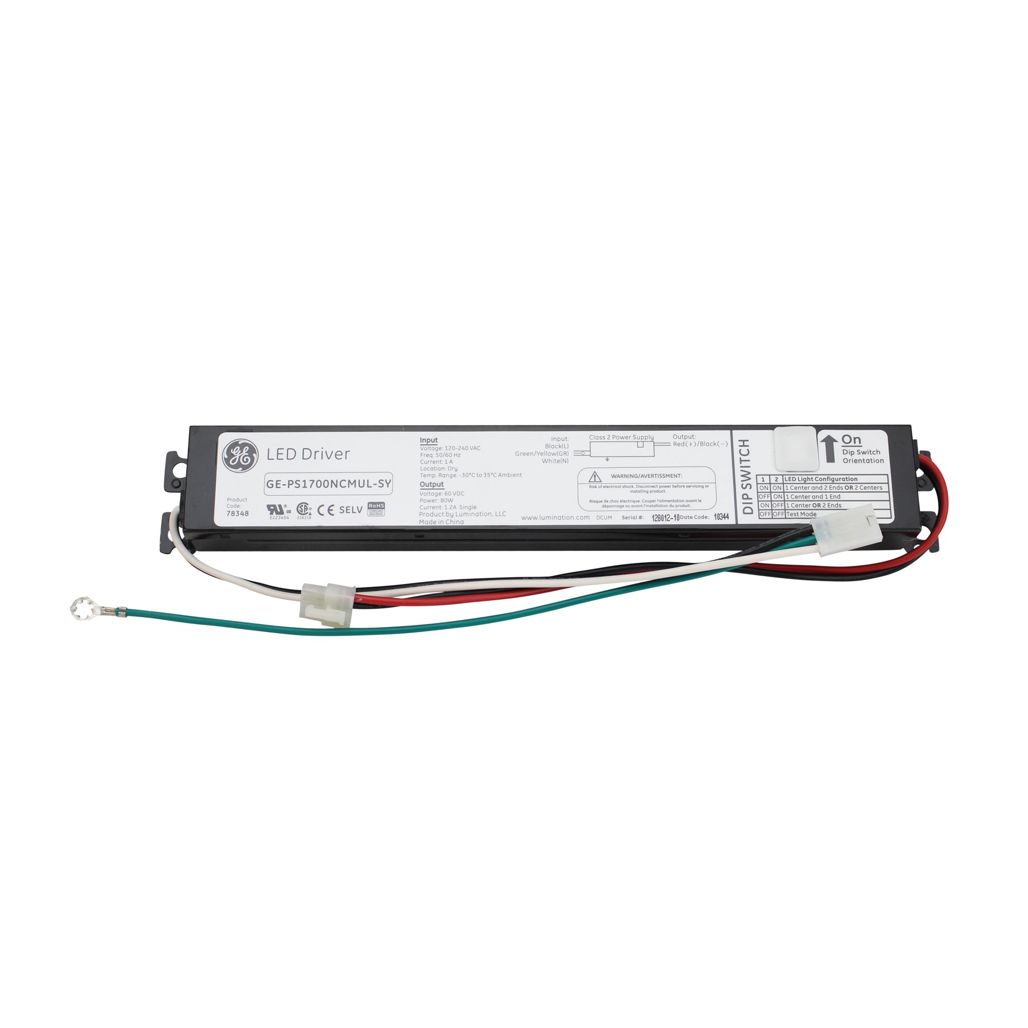 Ge Ge Ps1700ncmul Sy Led Driver Immersion Refrigerated Vertical Cases ...