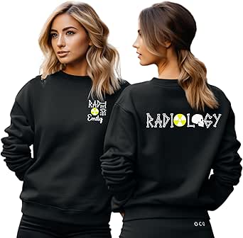 Custom Radiology Sweatshirt, X Ray Radiologist Sweater, Radiologic ...