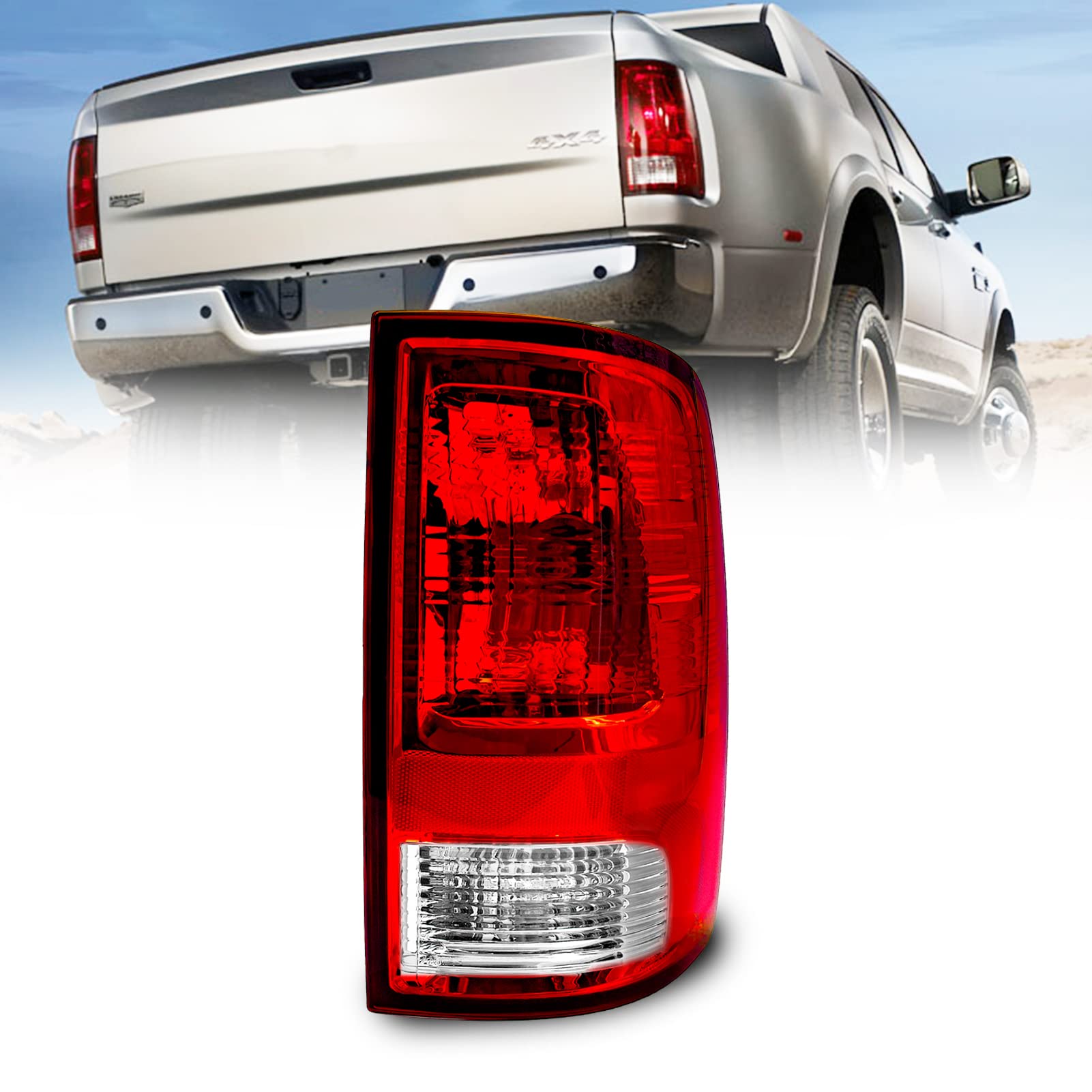 Snapklik.com : WEZEMLIGH Tail Lights For 2009-2018 Ram 1500 2019 Ram ...