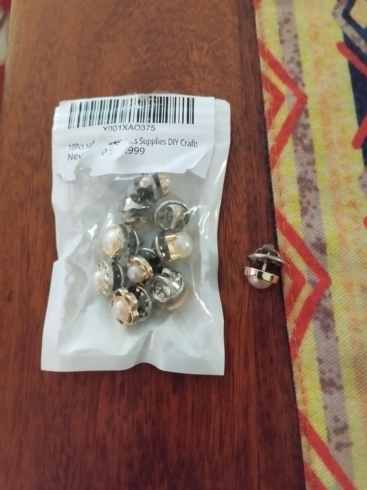 10Pcs safety buttons for women brooch for women Women Shirt Brooch ...