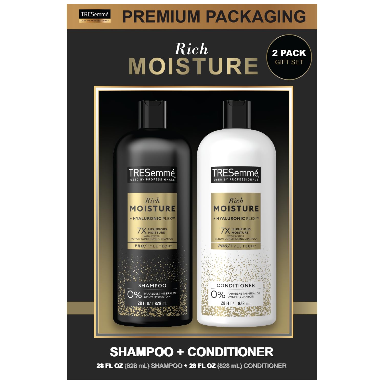 TRESemme Shampoo & Conditioner, Sulfate-Free, Family Size - Moisture ...