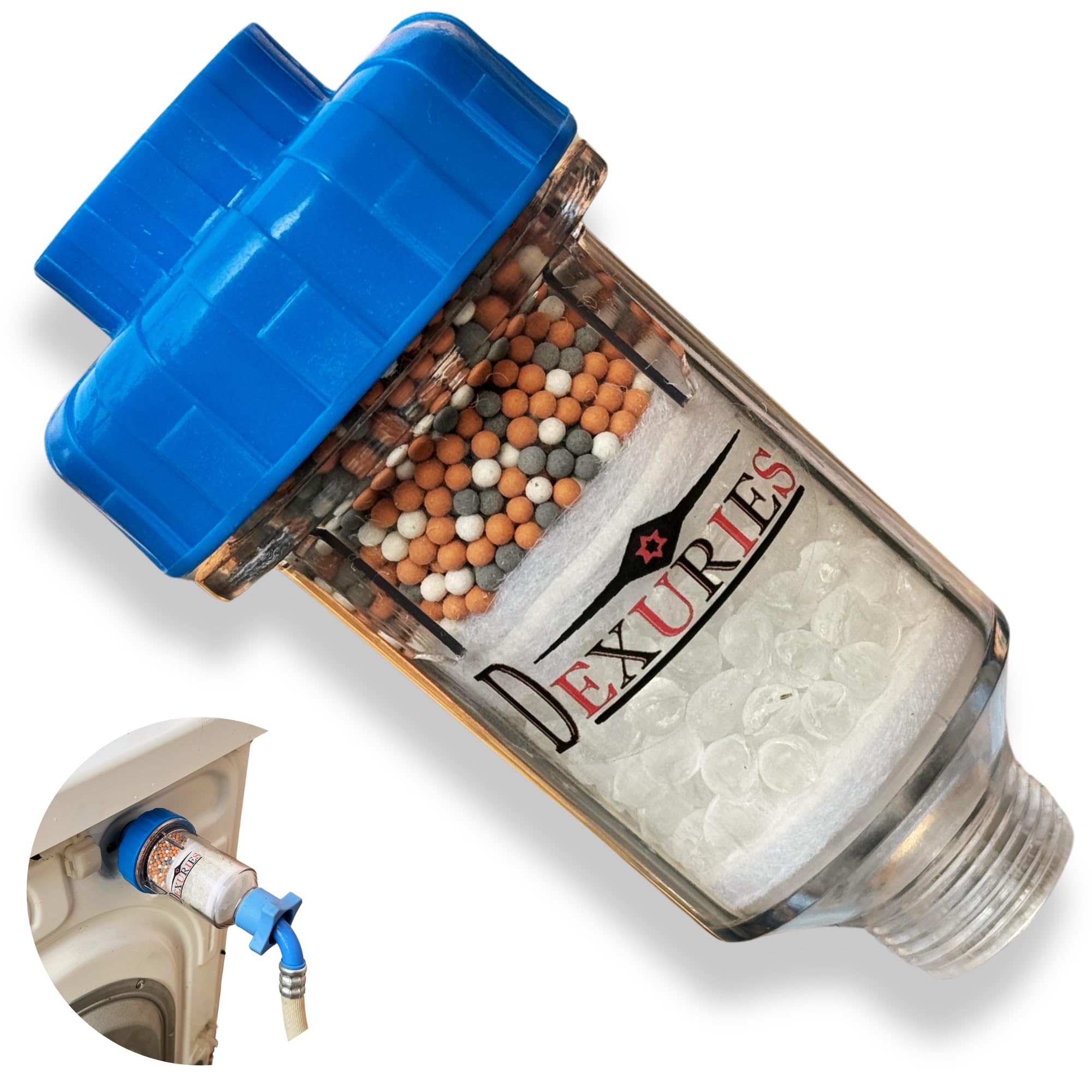 DEXURIES Washing Machine Water Filter & Water Softener | Dust Filter ...