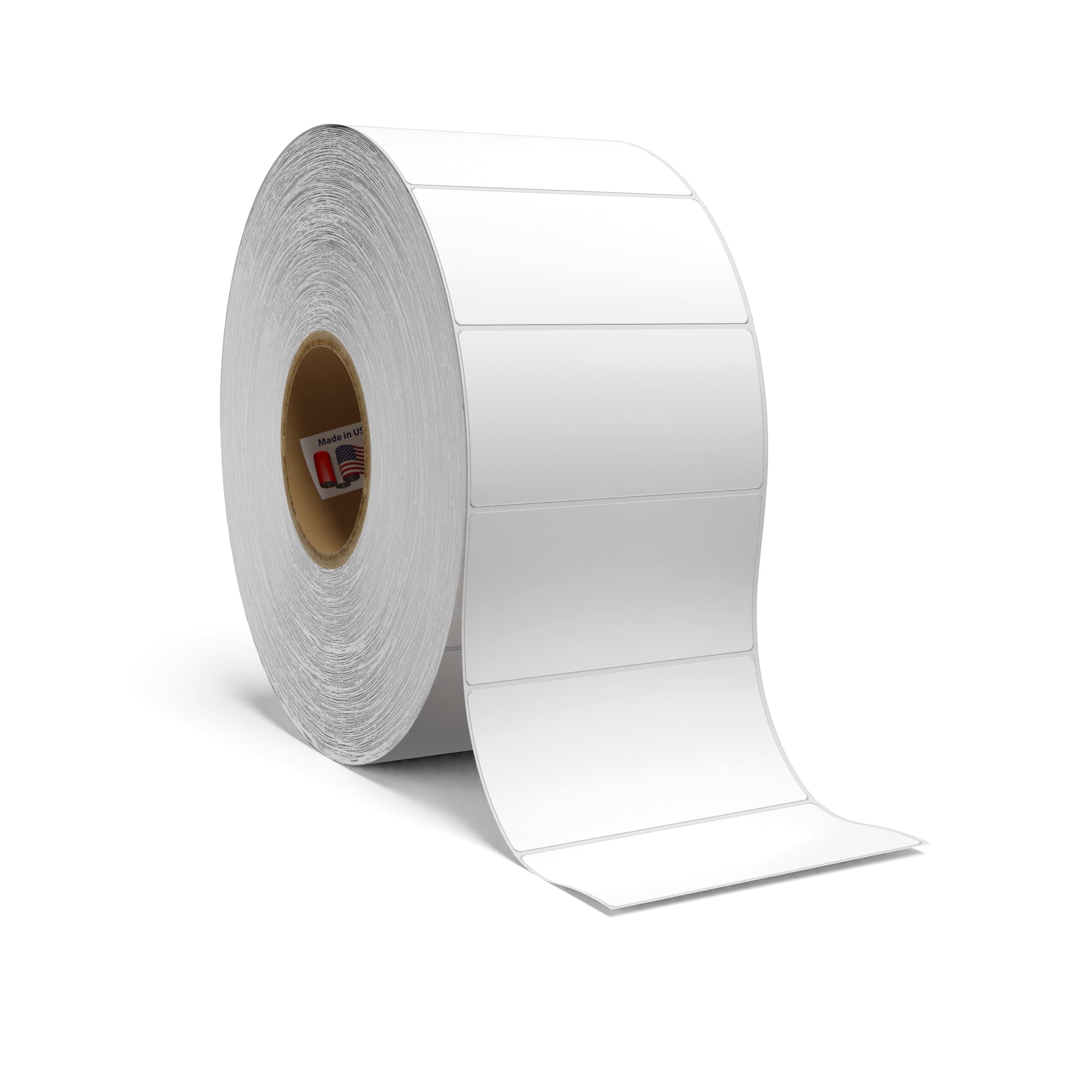 Amazon.com : 4" X 2" Direct Thermal Perforated Stickers Labels for ...