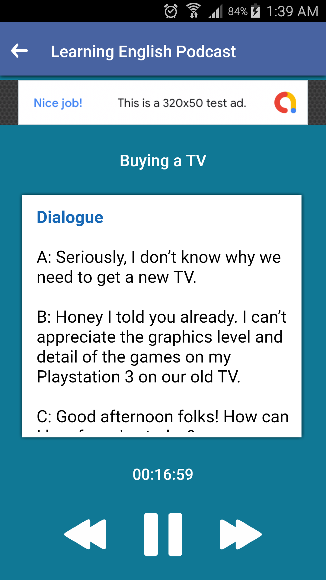 Learning English Podcast - App on Amazon Appstore