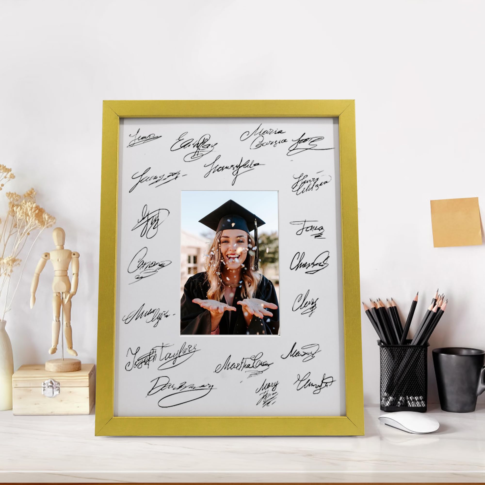 Snapklik.com : GraduatePro 11x14 Graduation Signature Board Picture Frame