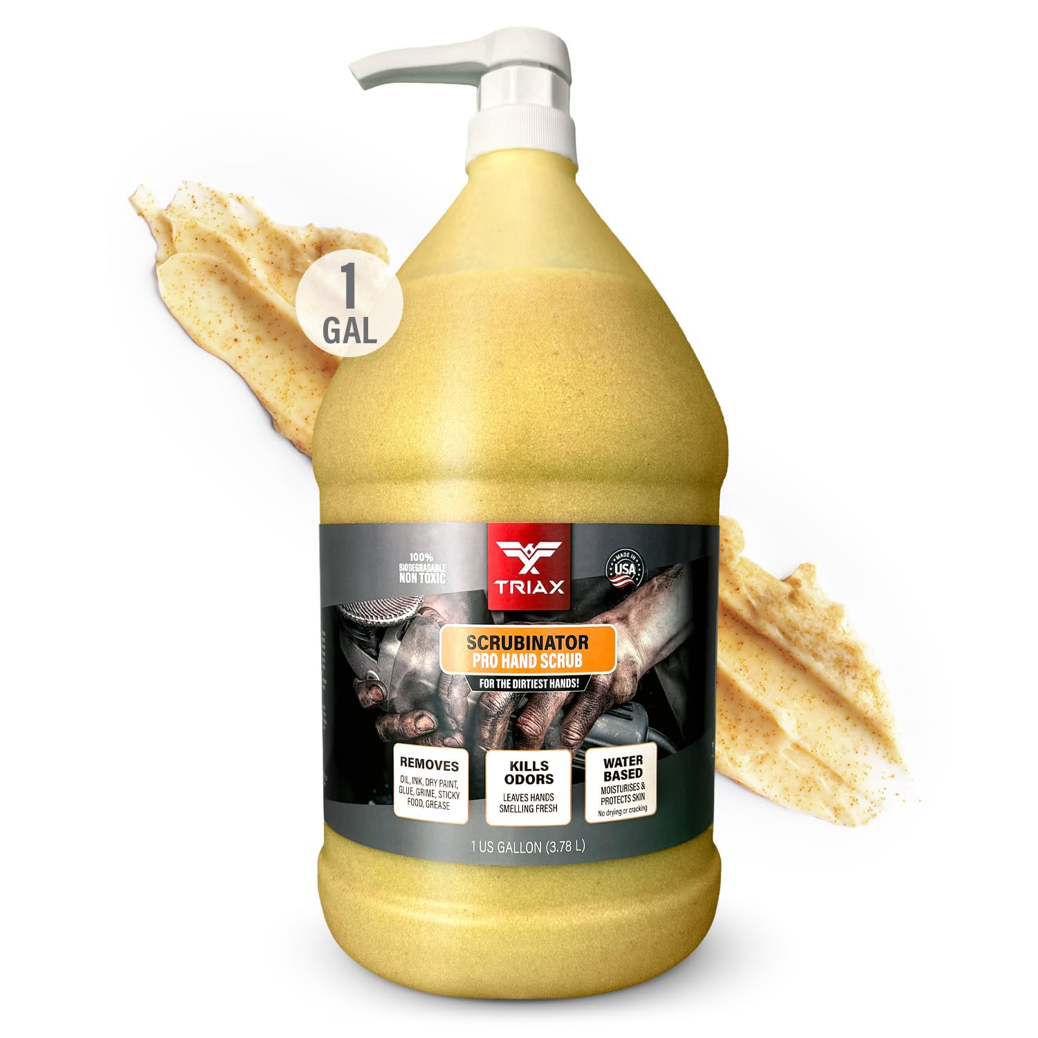 Amazon.com: Triax Scrubinator - Heavy Duty Hand Scrub and Cleaner ...