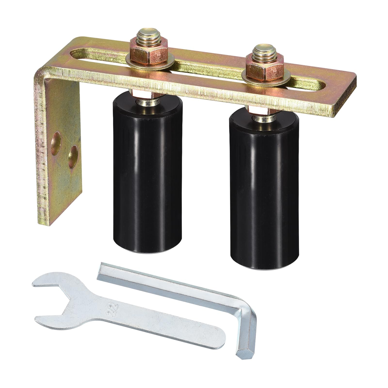 Buy sourcing Gate Roller Guide Adjustable, 3" Sliding Gate Nylon Roller ...