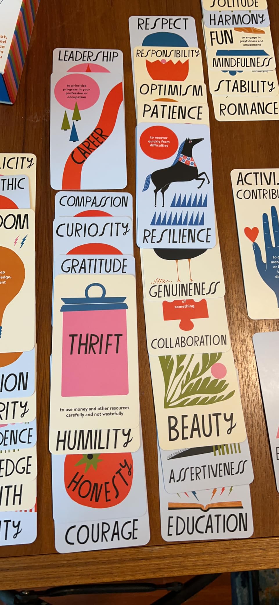 The Live Your Values Deck: Sort Out, Honor, and Practice What Matters ...