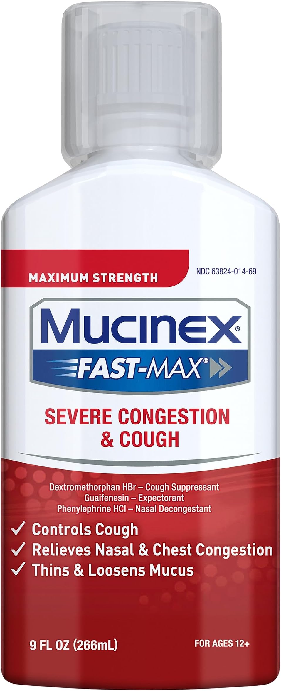 Amazon.com: Mucinex Fast-Max Adult Severe Congestion and Cold Caplets ...