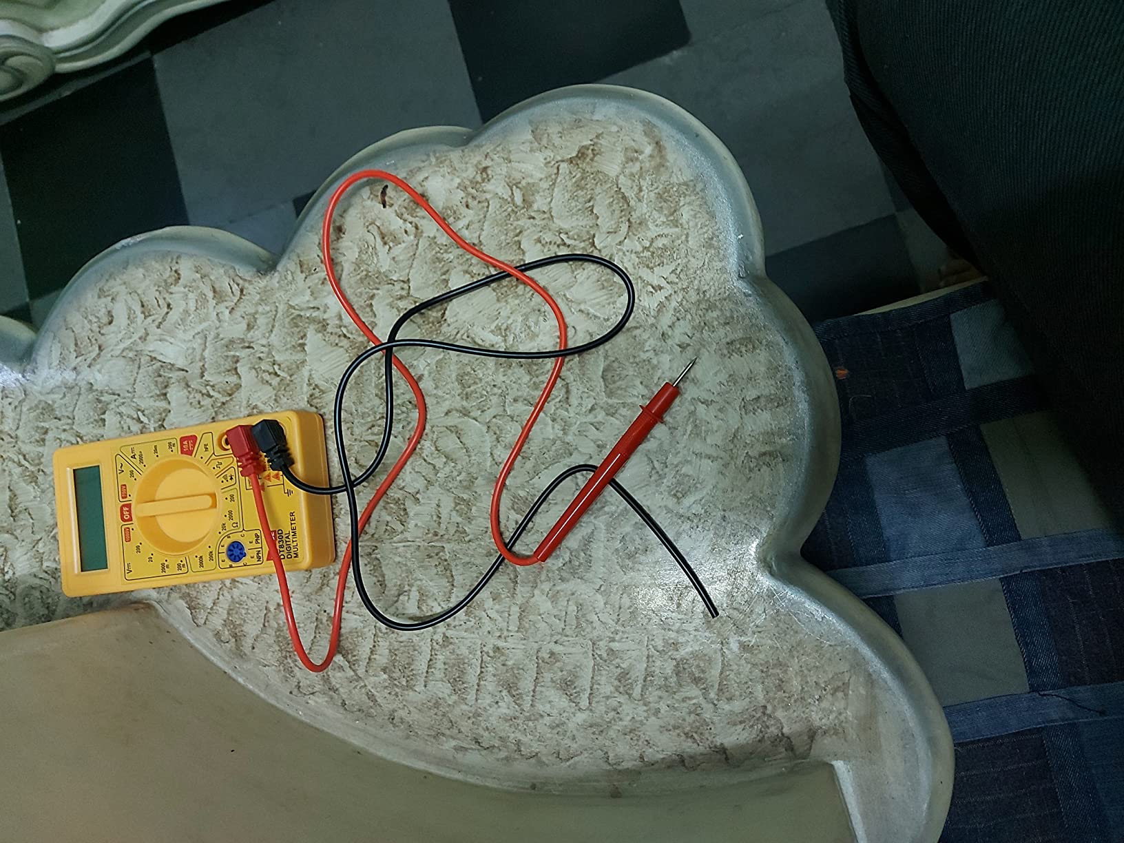 Boosty® Digital Multimeter with Probe Leads – AC/DC Voltage, Current ...