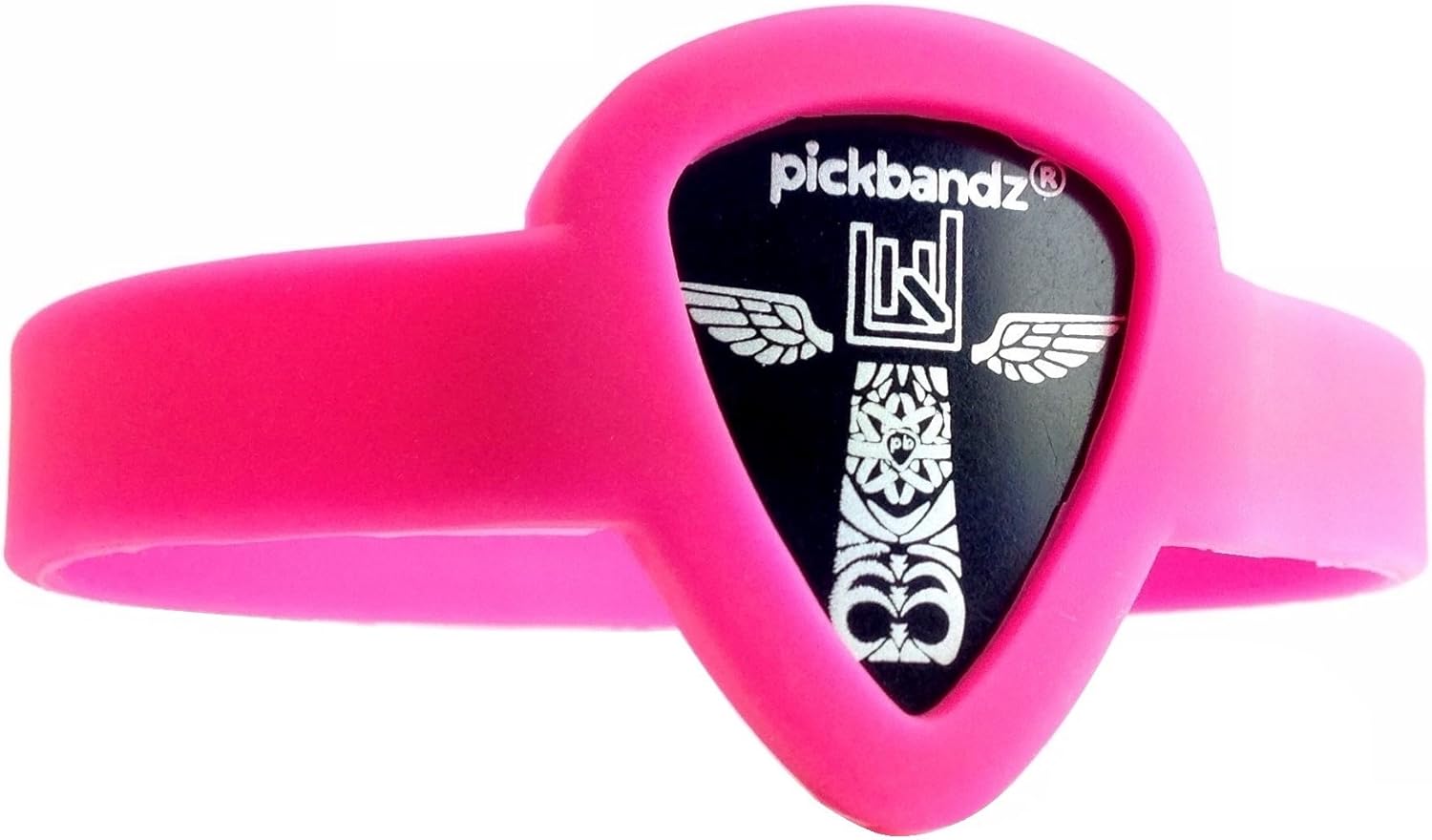 Amazon.com: Pickbandz Wristband Guitar Pick Holder - pop in your ...