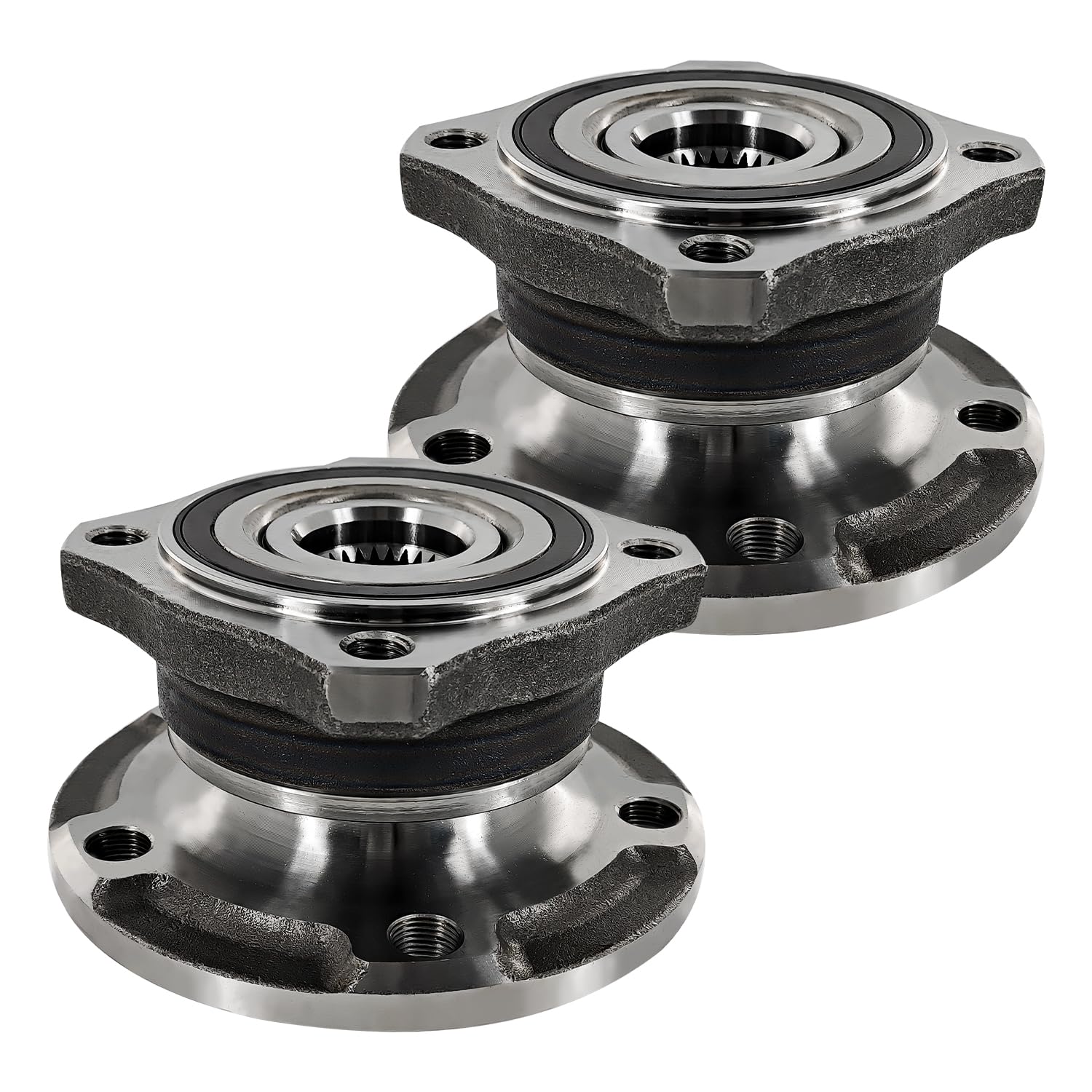 Amazon.com: Censeanku 33406787015 2PCS Rear Wheel Hub Bearing Assembly ...