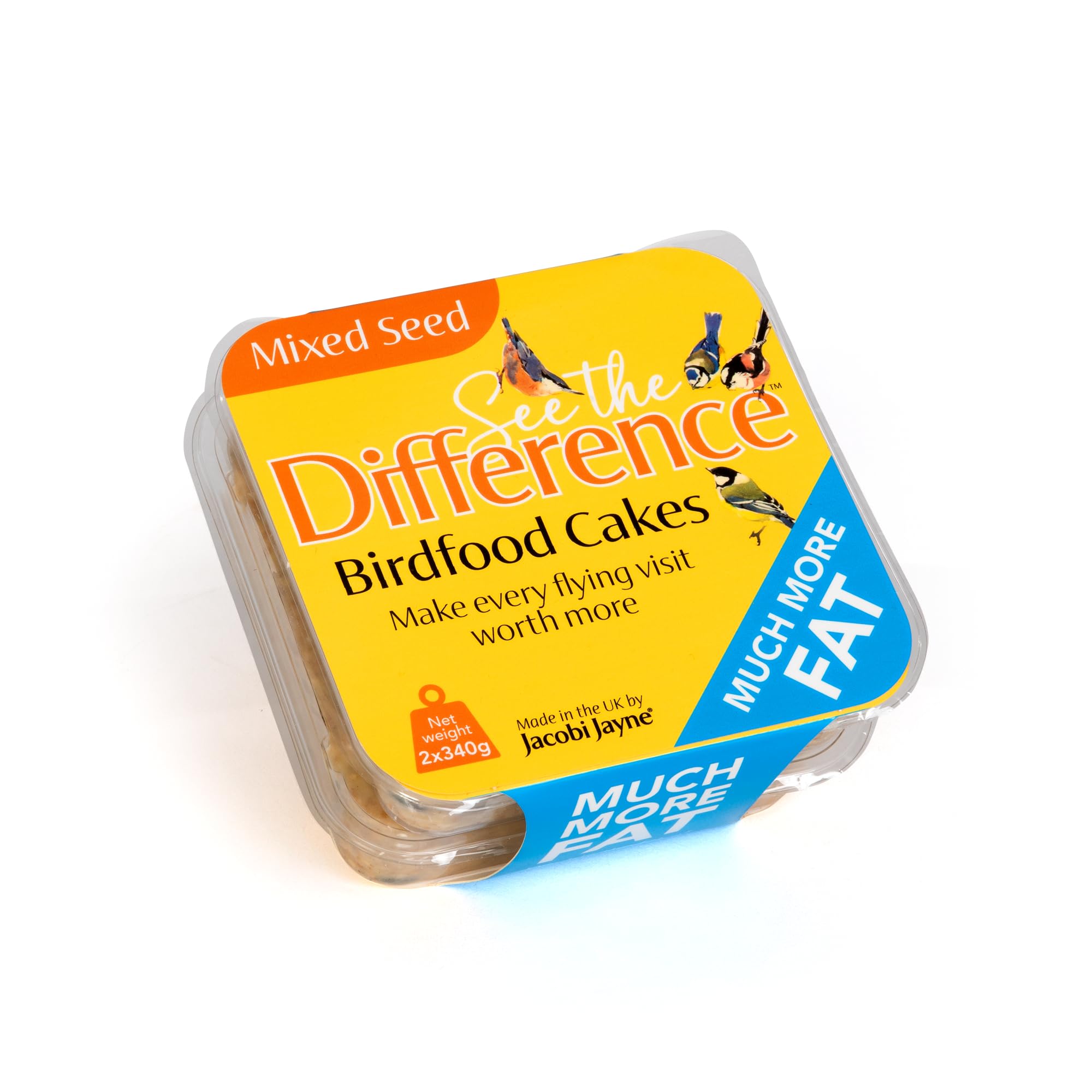 Suet Blocks For Wild Birds - Jacobi Jayne® See the Difference™ Wild ...