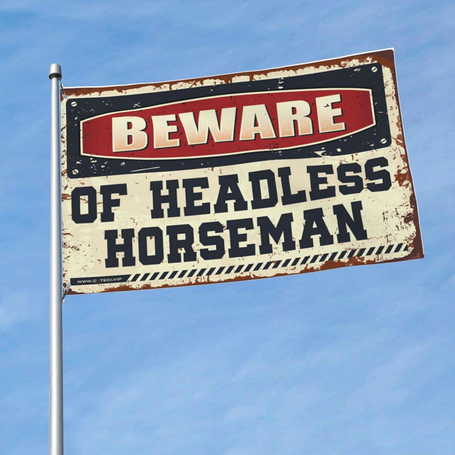 Amazon.com : Flags For Room Teen Girls Beware Of Headless Horseman Flag ...