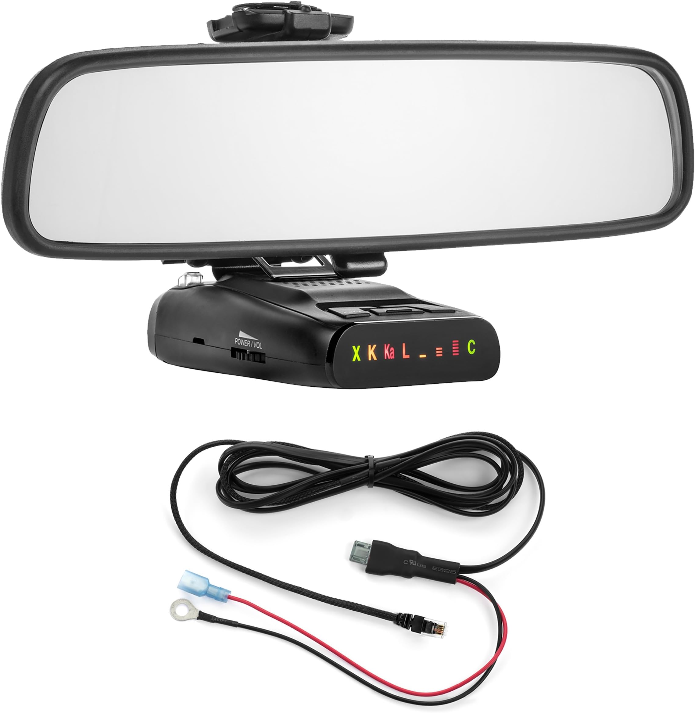 Amazon.com: Radar Mount Mirror Mount + Direct Wire Power Cord + ATO ...
