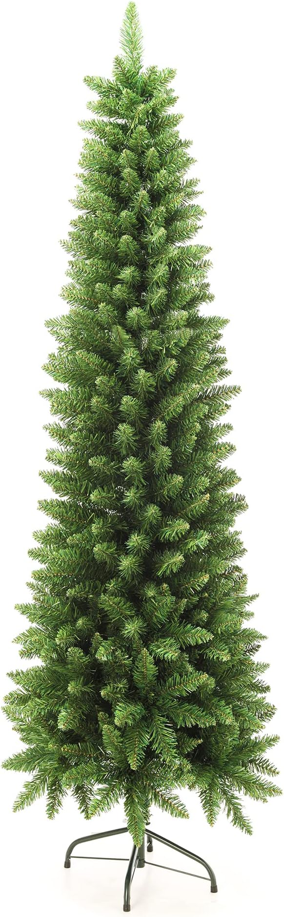 Amazon.com: Vickerman Bixley Fir Christmas Tree, K167355, Green, 5.5 ...