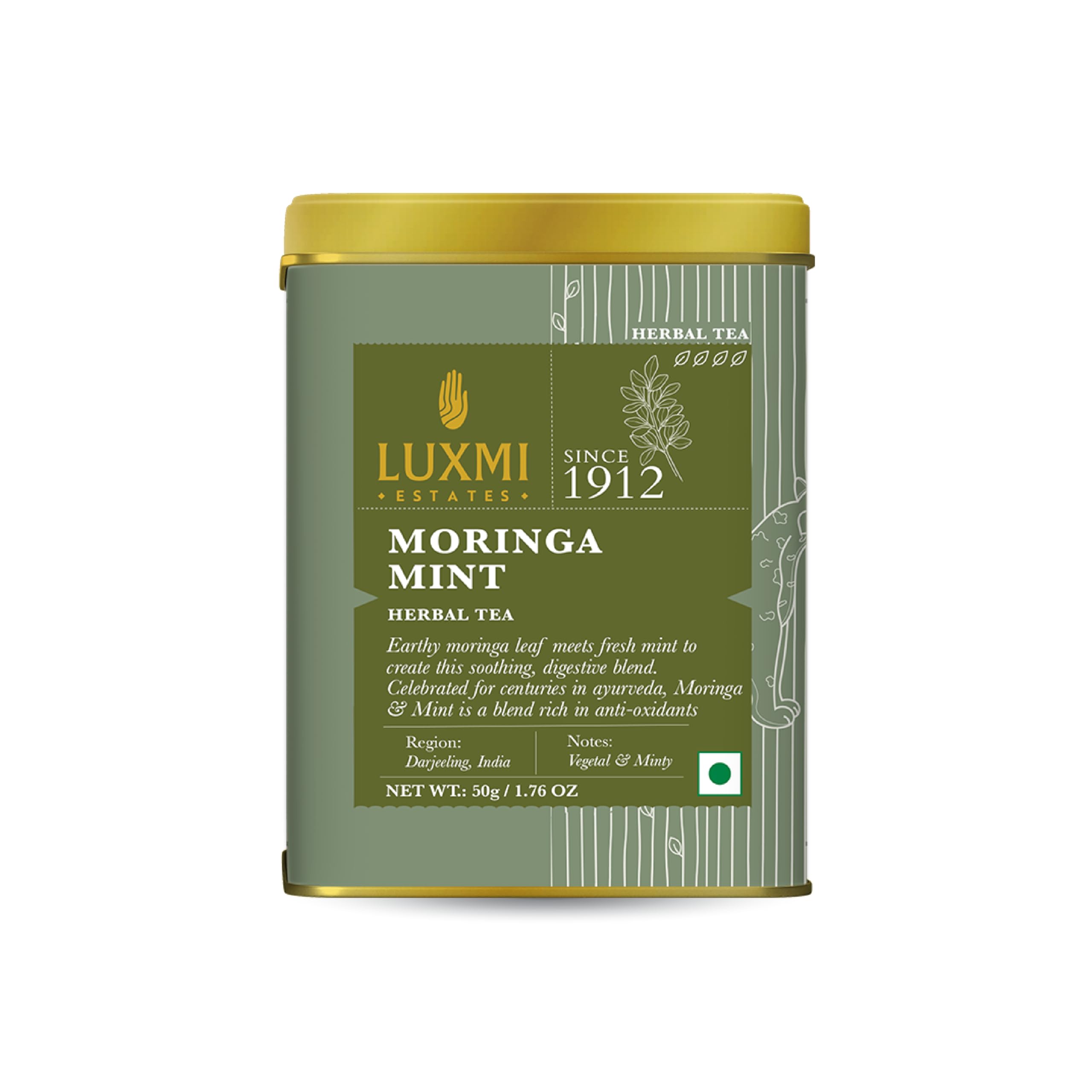Amazon.com: Luxmi Estates - Moringa Mint - Organic Moringa Mint Tea ...