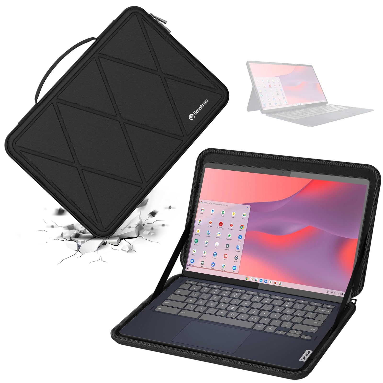 Amazon.com: Smatree Hard EVA Protective Sleeve Case Compatible for 13.3 ...