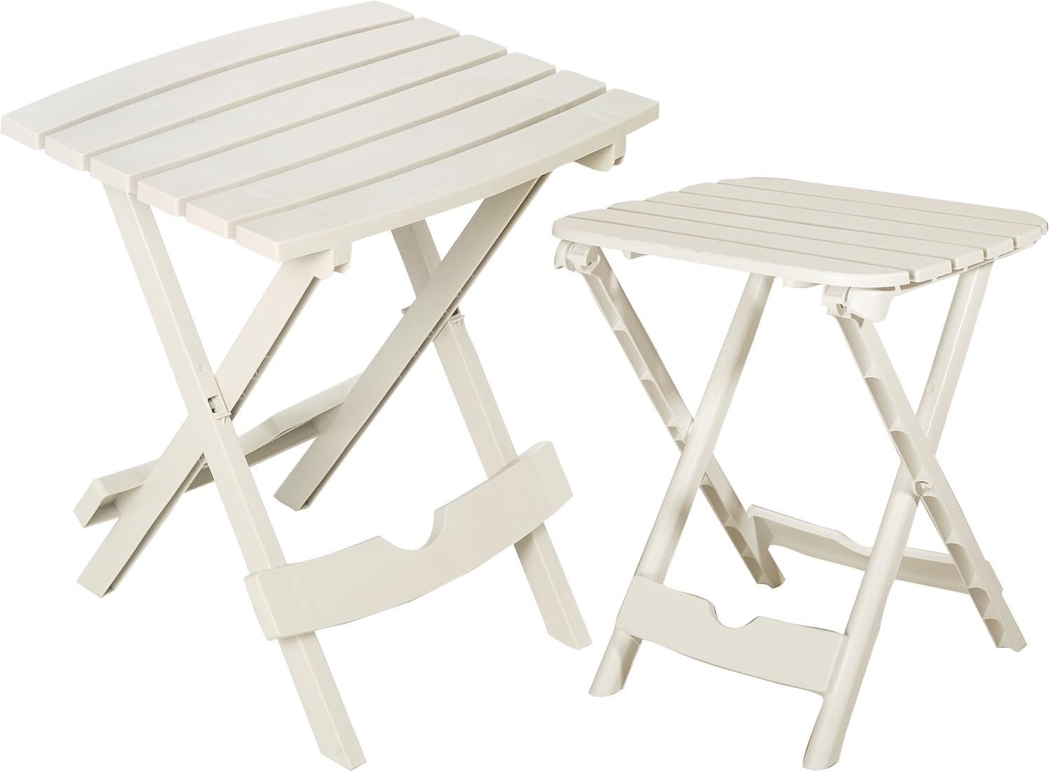 Adams Manufacturing Table Bundle, Resin, White : Amazon.co.uk: Garden