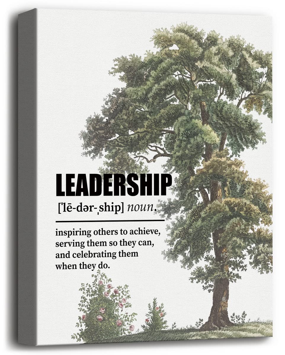 Leadership Quotes Canvas Wall Art Decor, Inspirational Leader Canvas ...