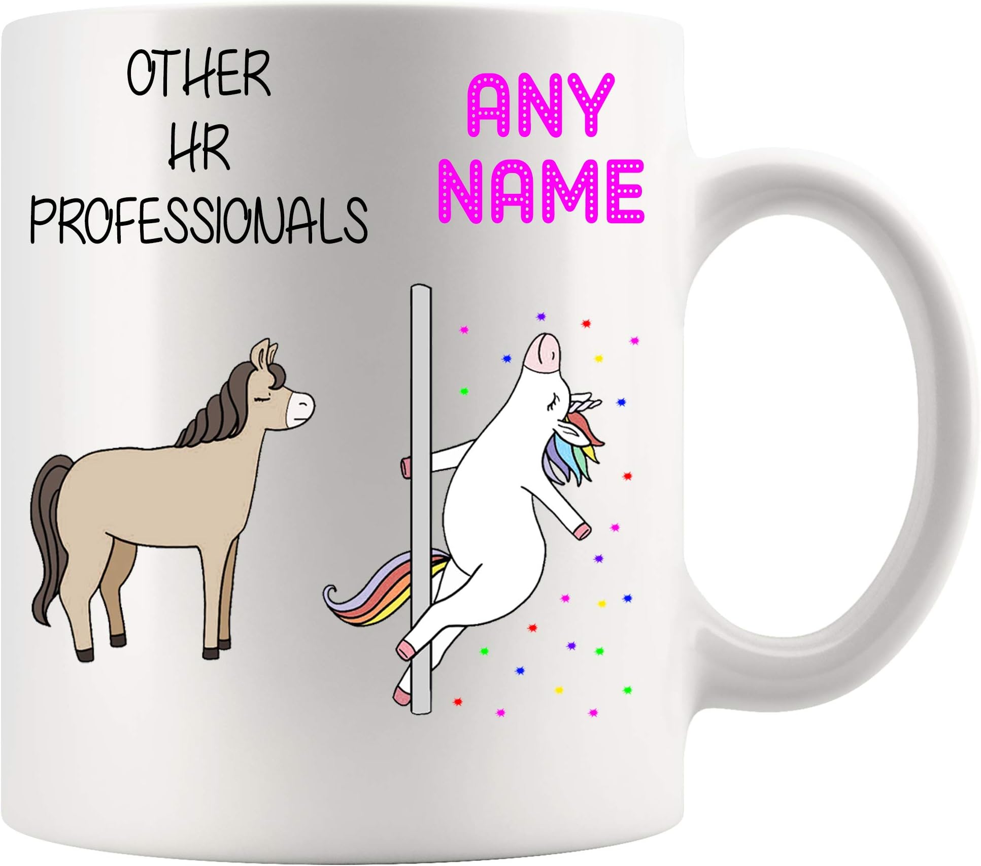 Amazon.com: Fonhark - Funny HR Mug, HR Coffee Mug, Human Resource Mug ...