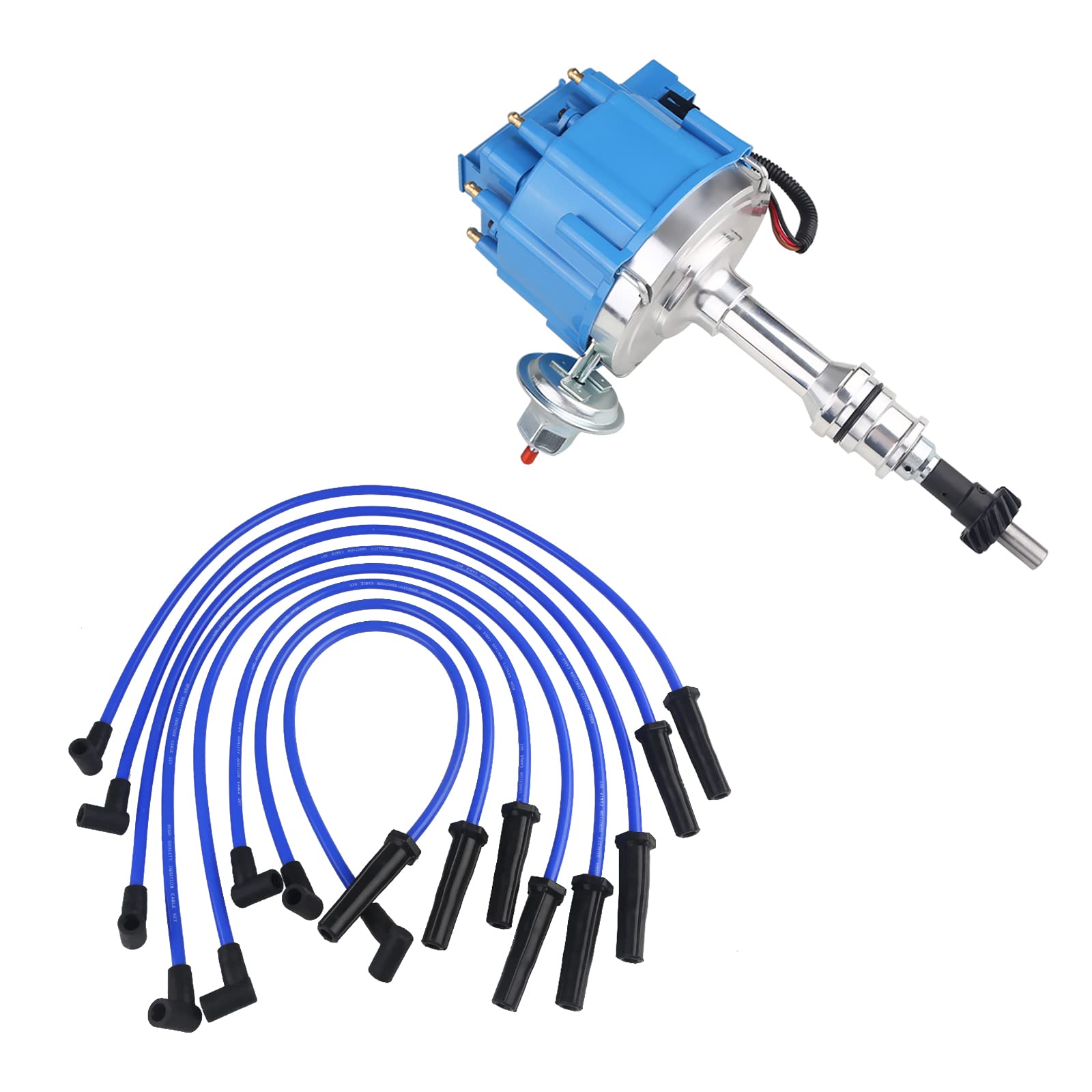 Amazon.com: JDMON HEI Ignition Distributor +Spark Plug Ignition Wire ...