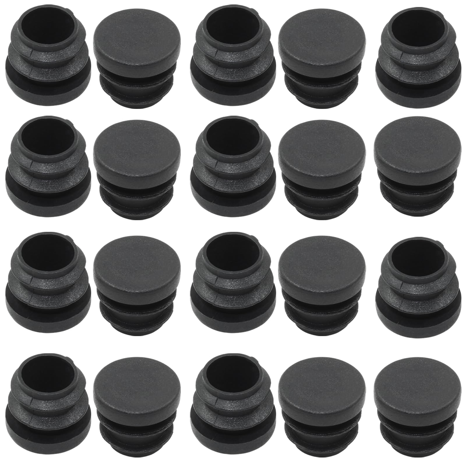 Snapklik.com : Kyuionty 40 Pack 5/8" Round Plastic Plug, Furniture Pipe ...