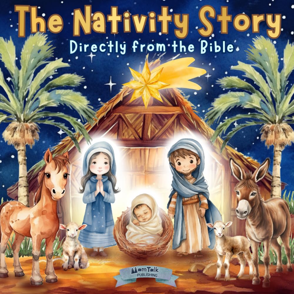 Amazon.com: The Nativity Story Directly from the Bible: The Birth of ...