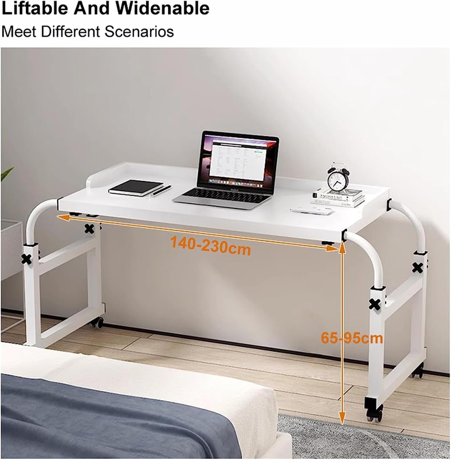 Overbed Desk Over Bed Desk Overbed Table with Wheels Kosovo | Ubuy