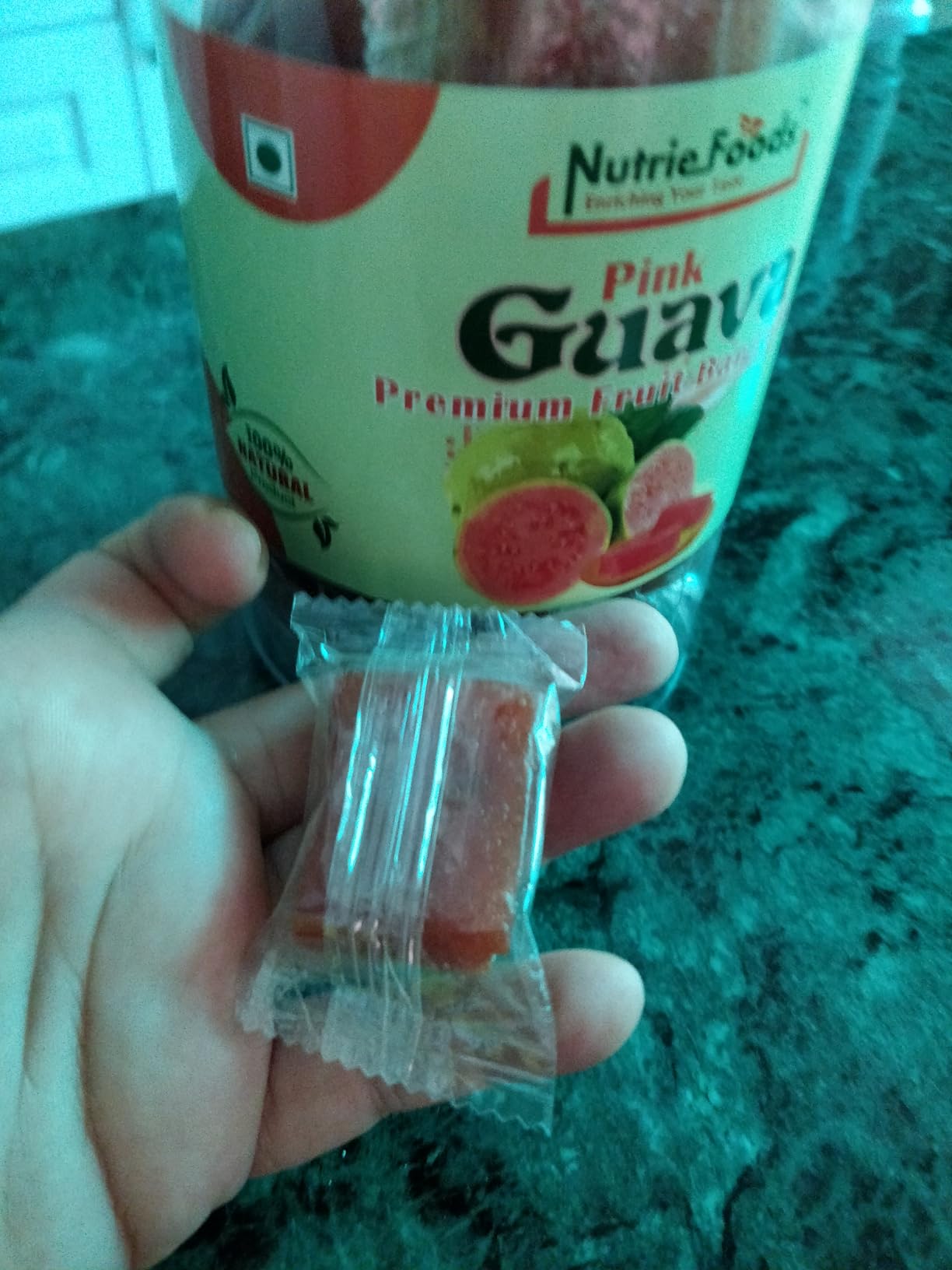 Nutriefoods Pink Guava Toffee, 100% Natural Fruit Candy, Premium Pink ...