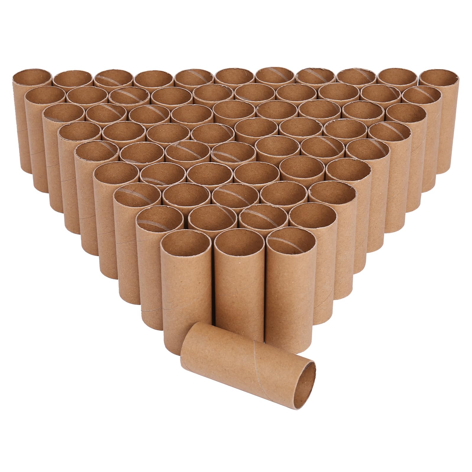 Amazon.com: Ruisky 64 Pcs Cardboard Tubes Craft Rolls, Kraft Paper ...