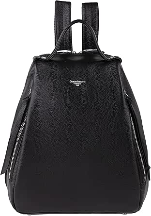 Amazon.com: Giorgio Ferretti Soft Genuine Leather Italian Backpack for ...