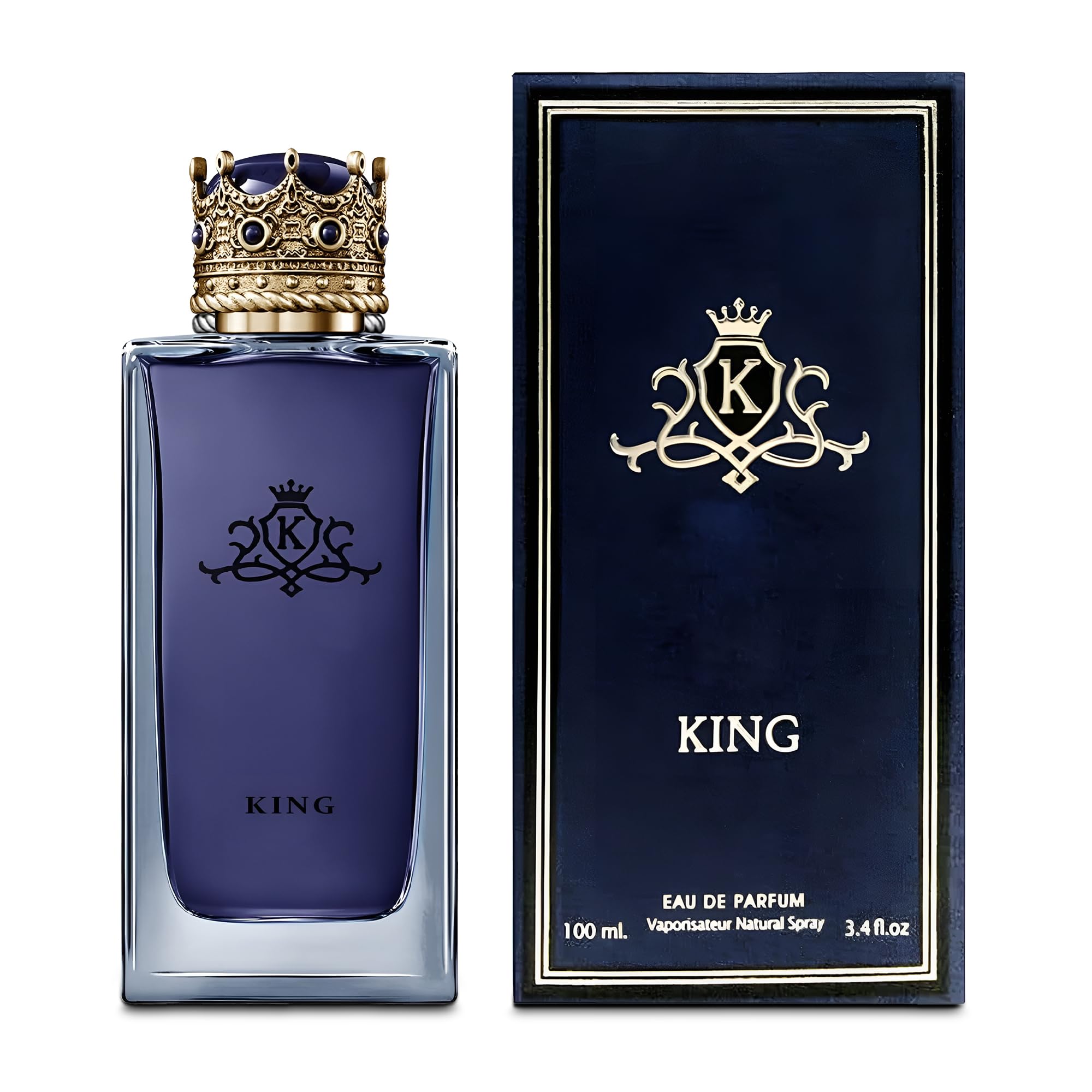 Amazon.com : A CENTER King Cologne for Men Natural Spray Perfume ...
