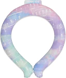 Amazon | Genki Ice ネッククーラー 2025年増量両面カラー大進化! 24℃凍結 クールリング クールネックリング PCM 首 冷却 首ひんやりグッズ 冷却グッズ 大人 子供 ...