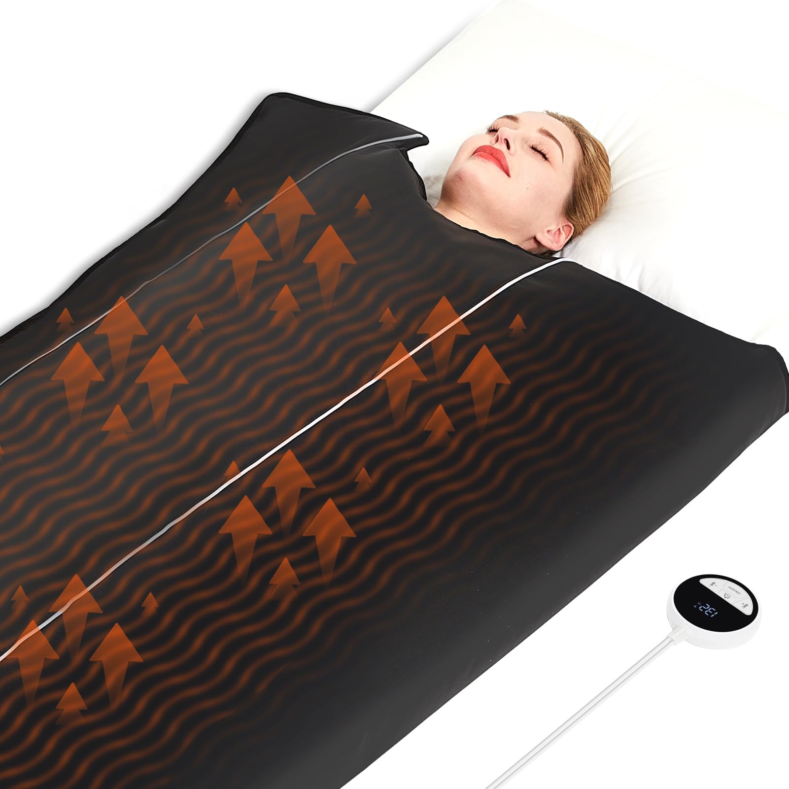 Amazon.com : JOBYNA Sauna Blanket for Home, 75'' x 31'' Sauna Blanket ...