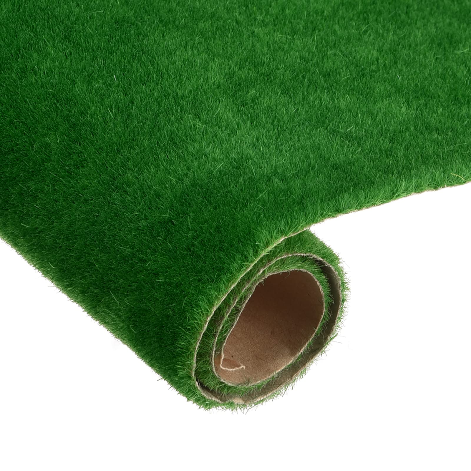 Amazon.com: MECCANIXITY Artificial Model Grass Mat 2pcs 10" x 10" Green ...