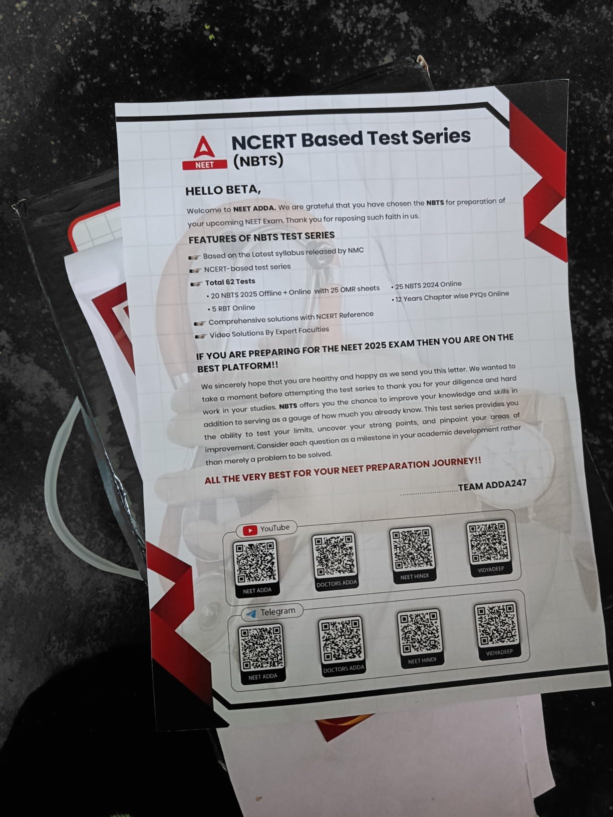 Buy NBTS + AITS PRO 30 Mock Test for NEET 2025 | NCERT Based Test ...