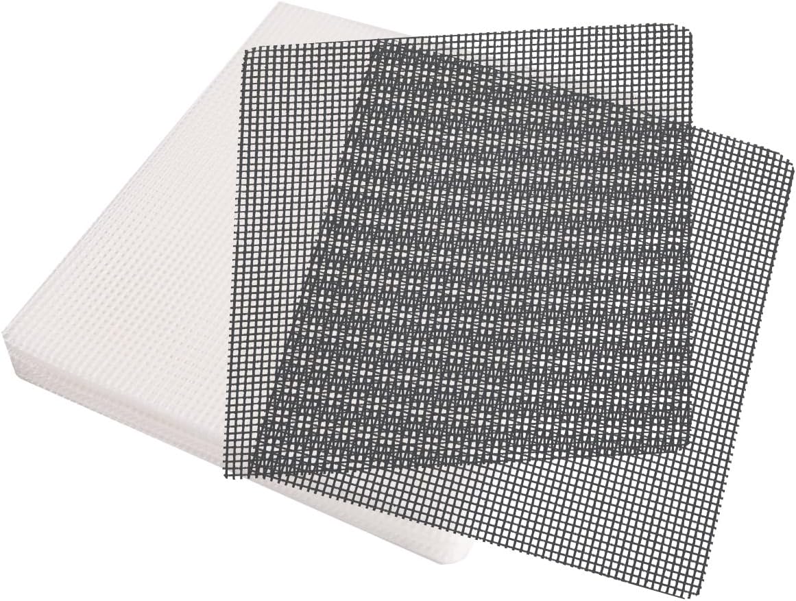 Amazon.com: NQEUEPN 50pcs Flower Pot Hole Mesh Pad, 4 Inch Square Mesh ...