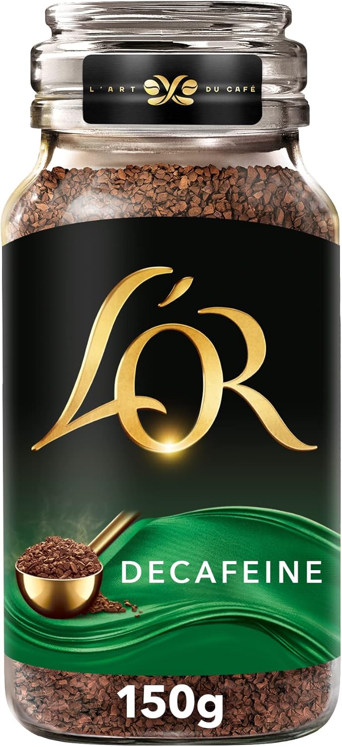 L'OR Decaf Instant Coffee 150g (Pack of 6 Jars, Total of 900g) : Amazon.co.uk: Grocery