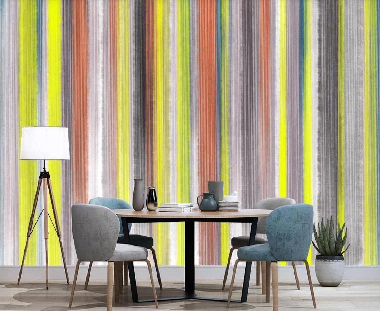 Colourful 3d Stripes