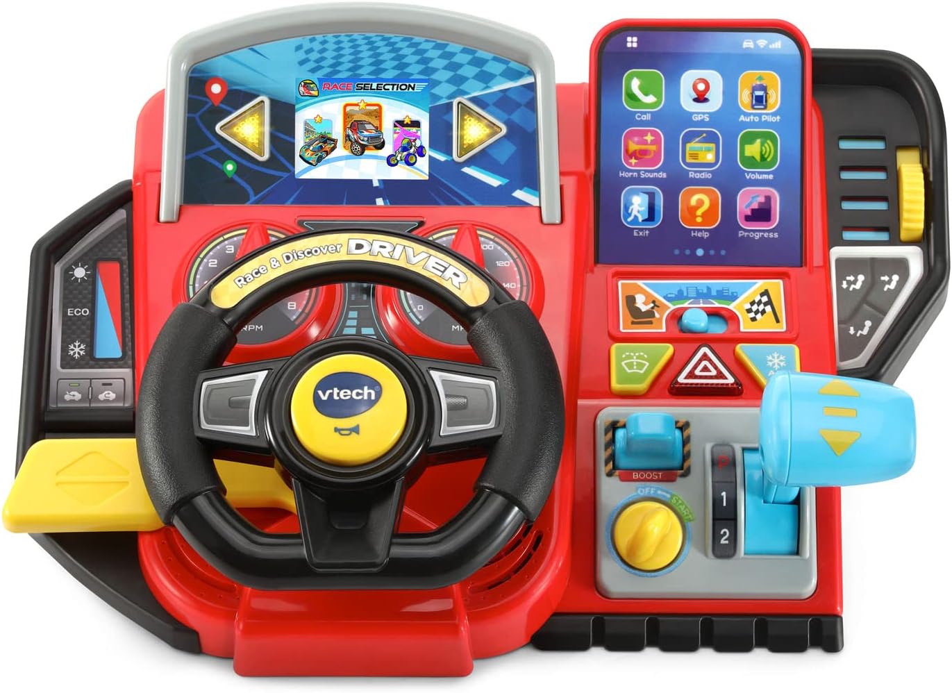 Amazon.com: ABDOLL Interactive Steering Wheel for Kids - 2024 New ...
