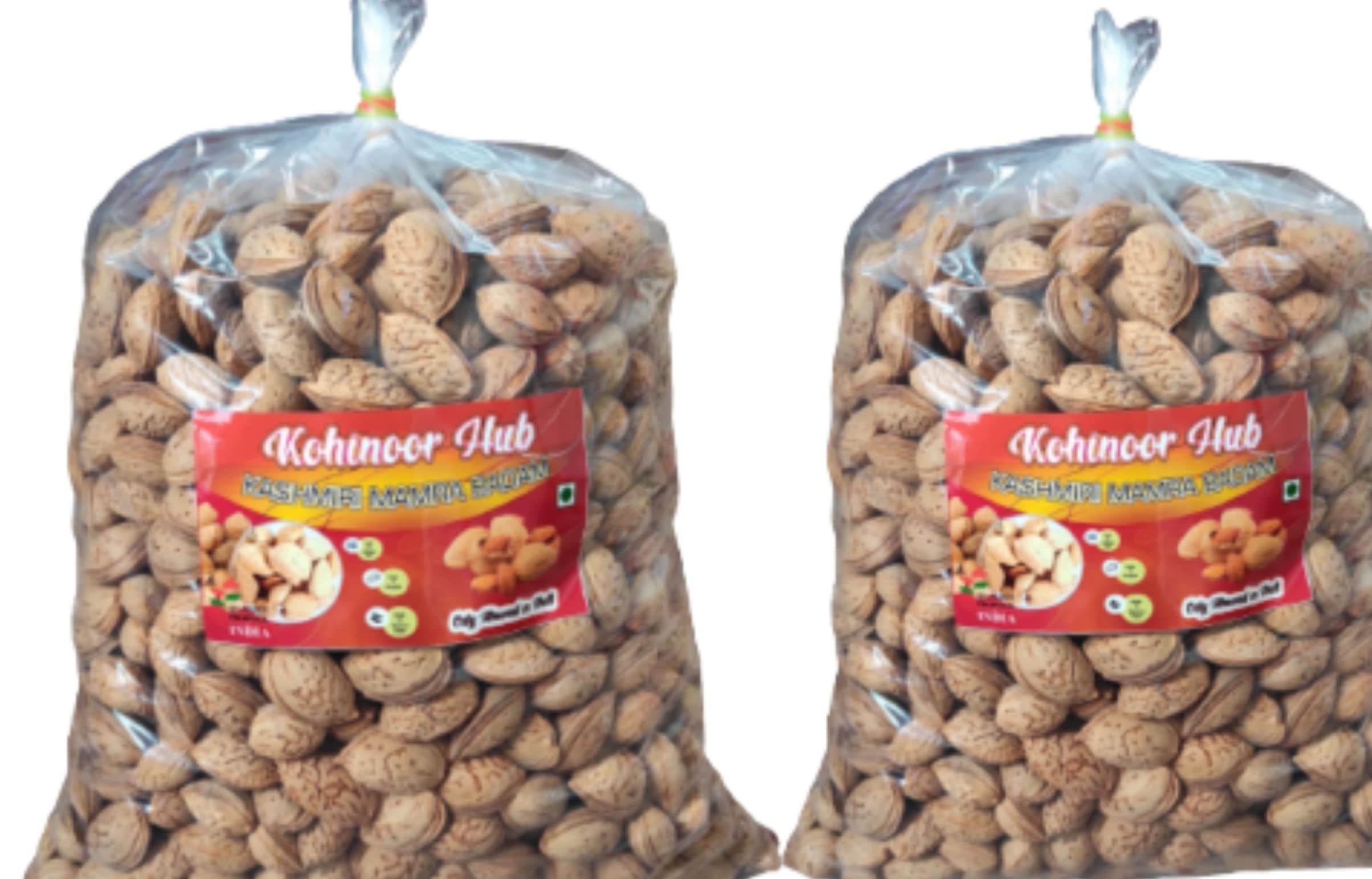 Kohinoor Hub 100% Natural Premium Kashmiri Mamra Almonds In Shell 5Kg ...