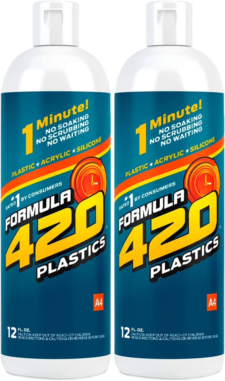 Amazon.com: Formula 420 Bundle - (1) 12oz Original Cleaner, (1) 12oz ...