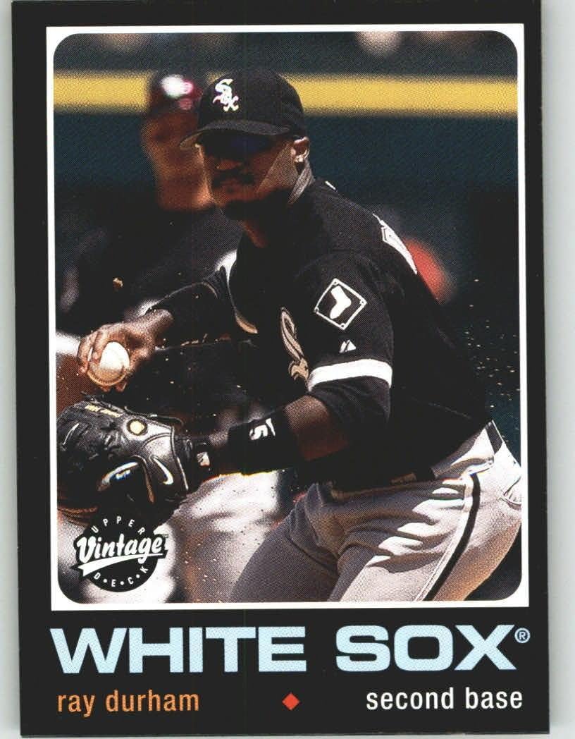 Amazon.com: 2002 Upper Deck Vintage #113 Ray Durham - Chicago White Sox ...