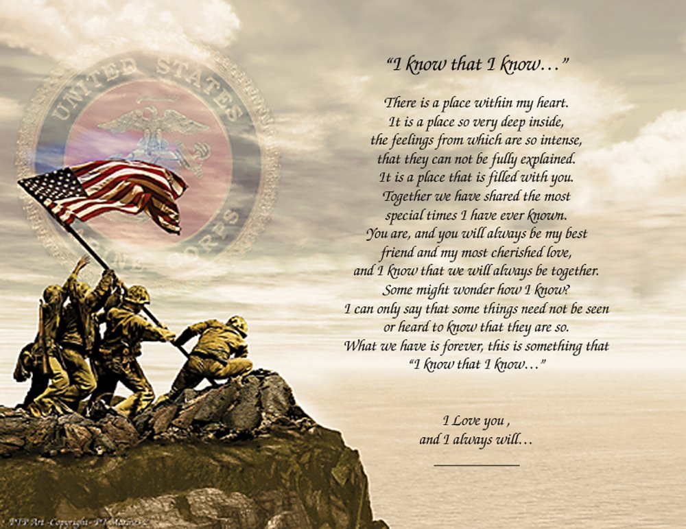 Usmc Title Poem Sitting In The Unknown: A Collection Of Poems For
