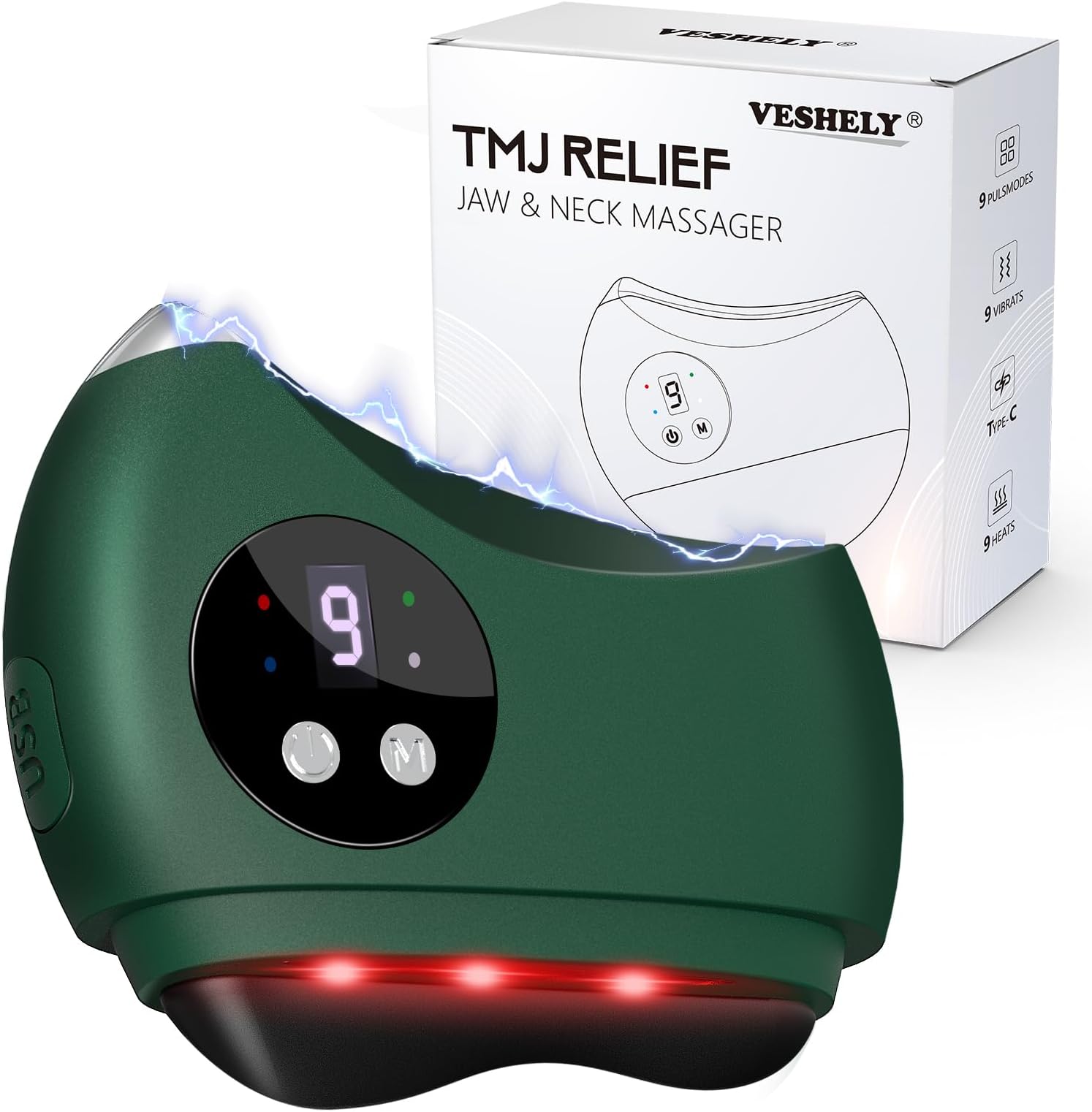 Amazon.com: VESHELY TMJ Relief Products Jaw, TMJ Relief Massager ...