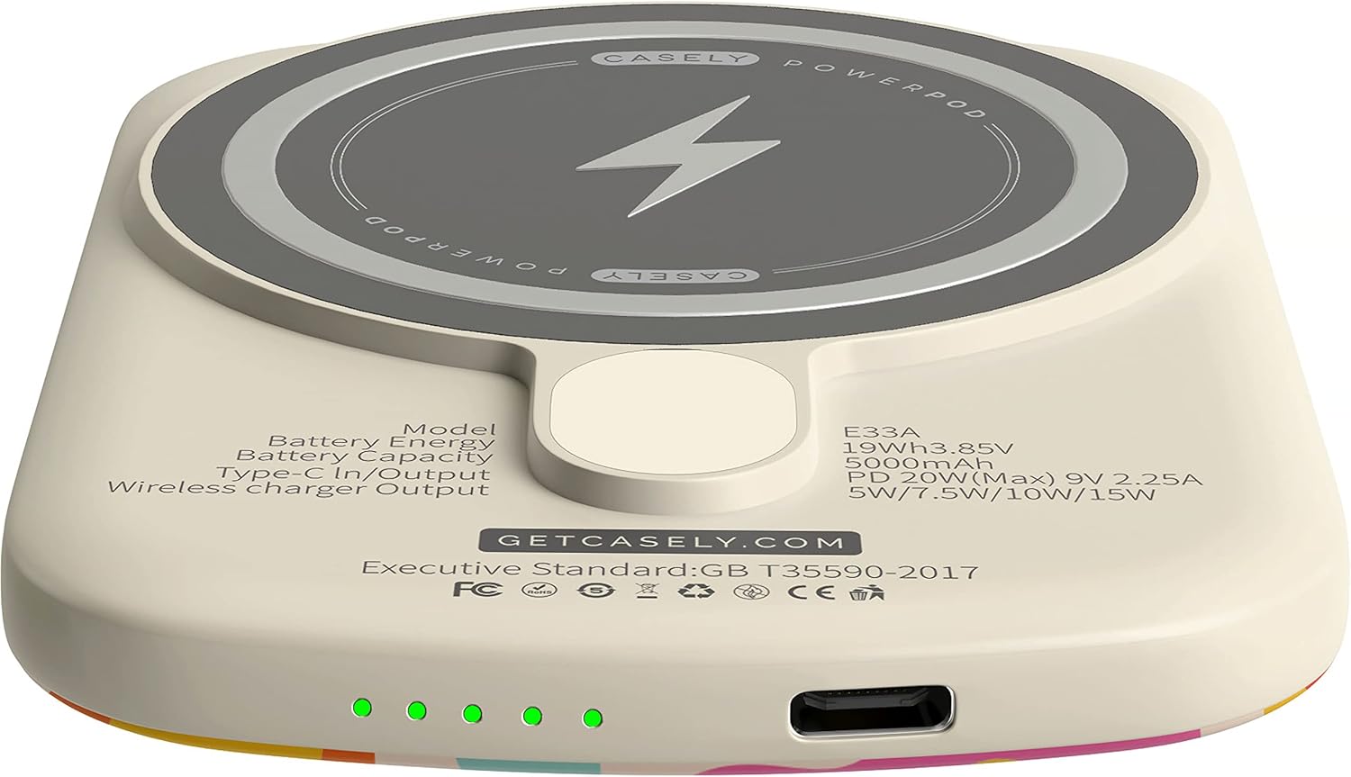 Casely Power Pod Paquete de batería compatible con MagSafe Splash de ...